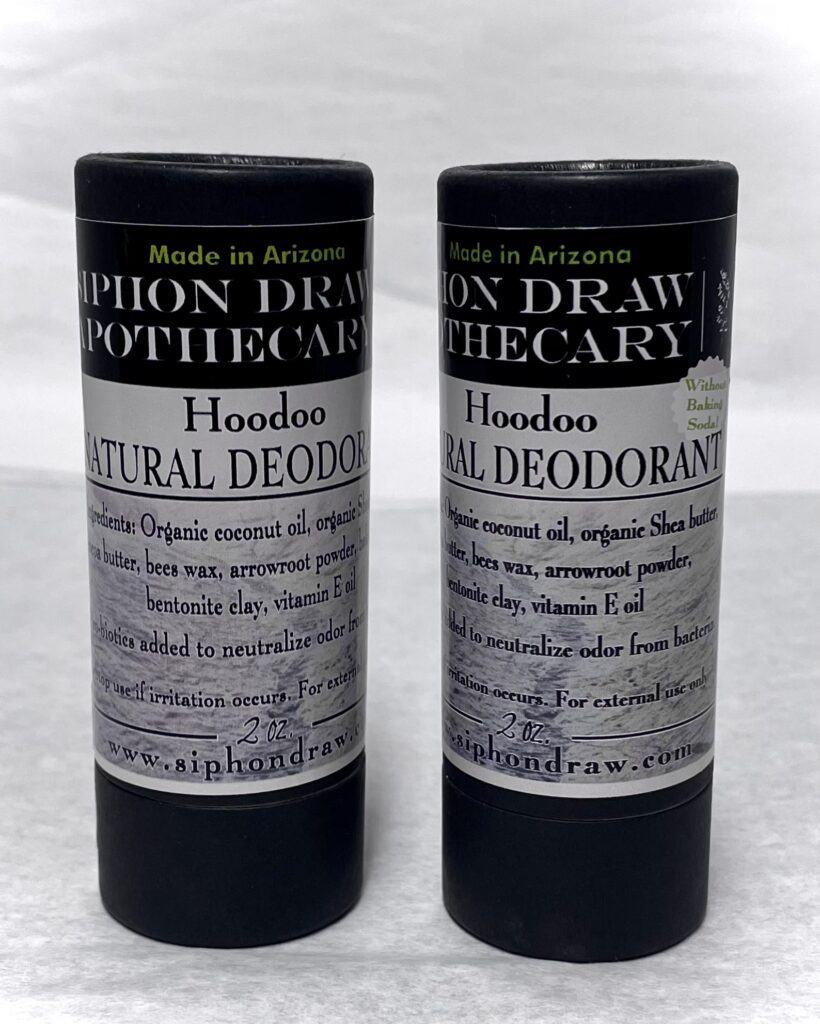 Hoodoo Natural Deodorant - Siphon Draw Apothecary
