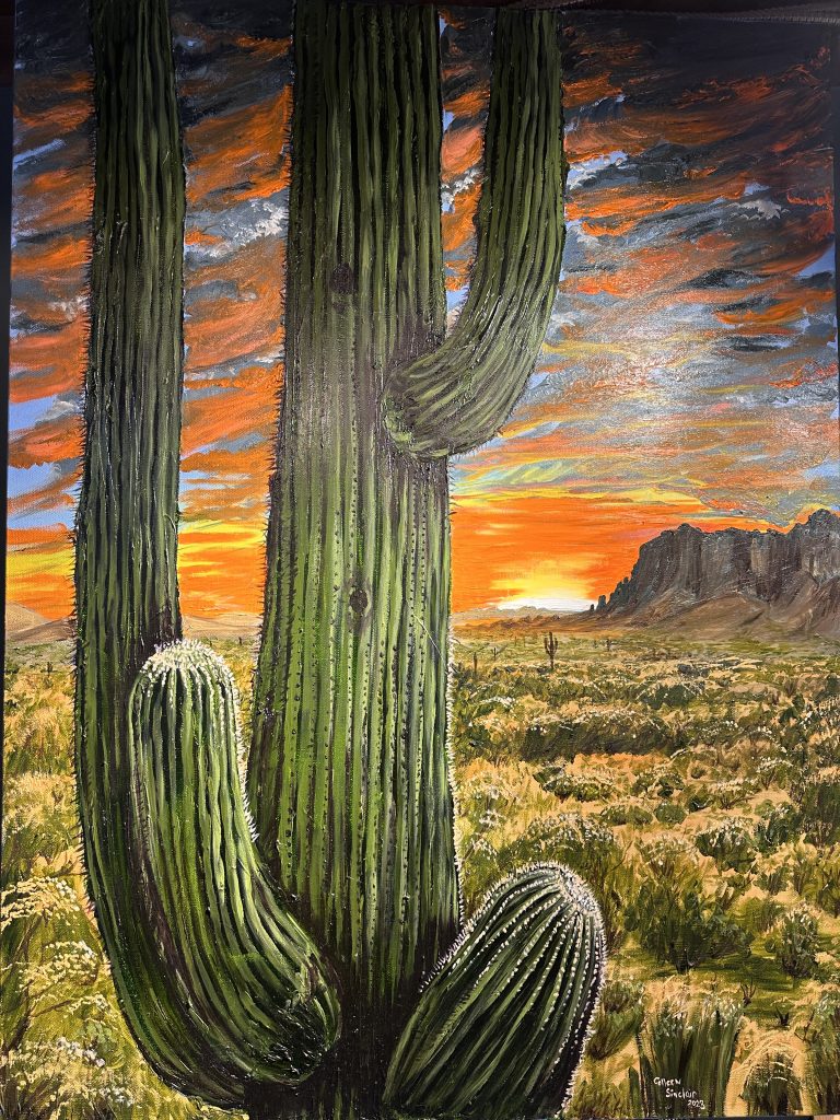 The Protector - an Original Oil Painting by Colleen Sinclair - Siphon ...