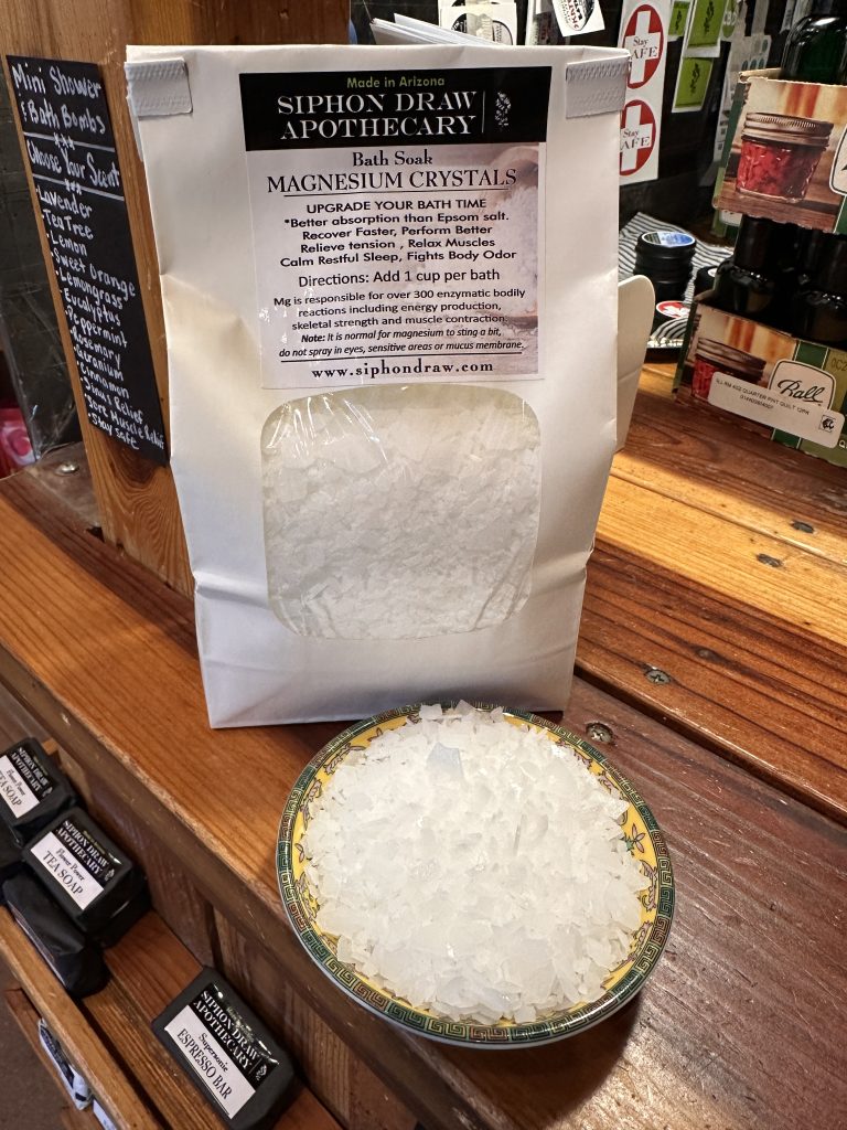 Magnesium Crystals Bath Soak - Siphon Draw Apothecary